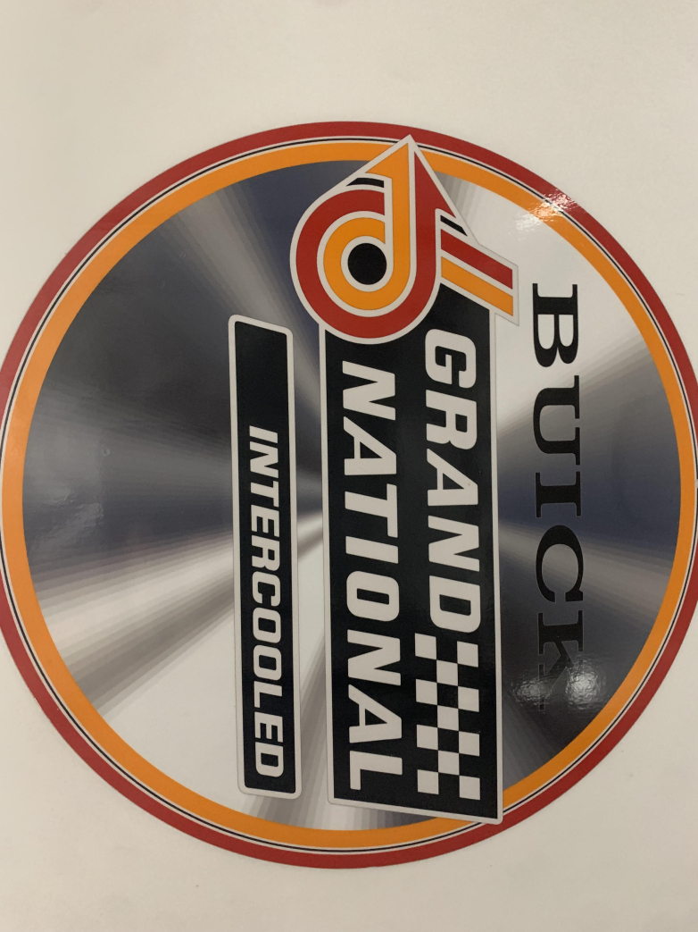 Buick Turbo 6 Grand National Intercooled Garage Sign
